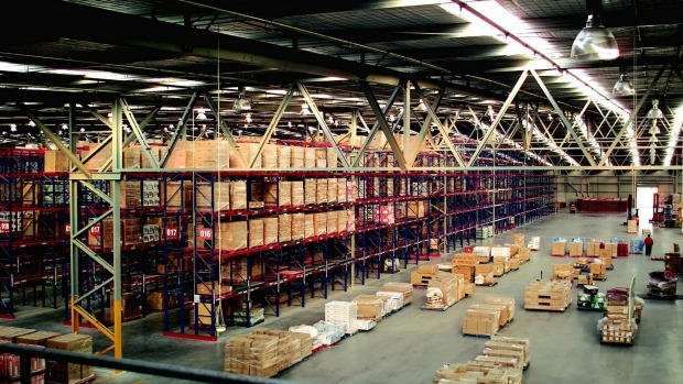 The Warehouse's South Island distribution centre in Rolleston is about ...