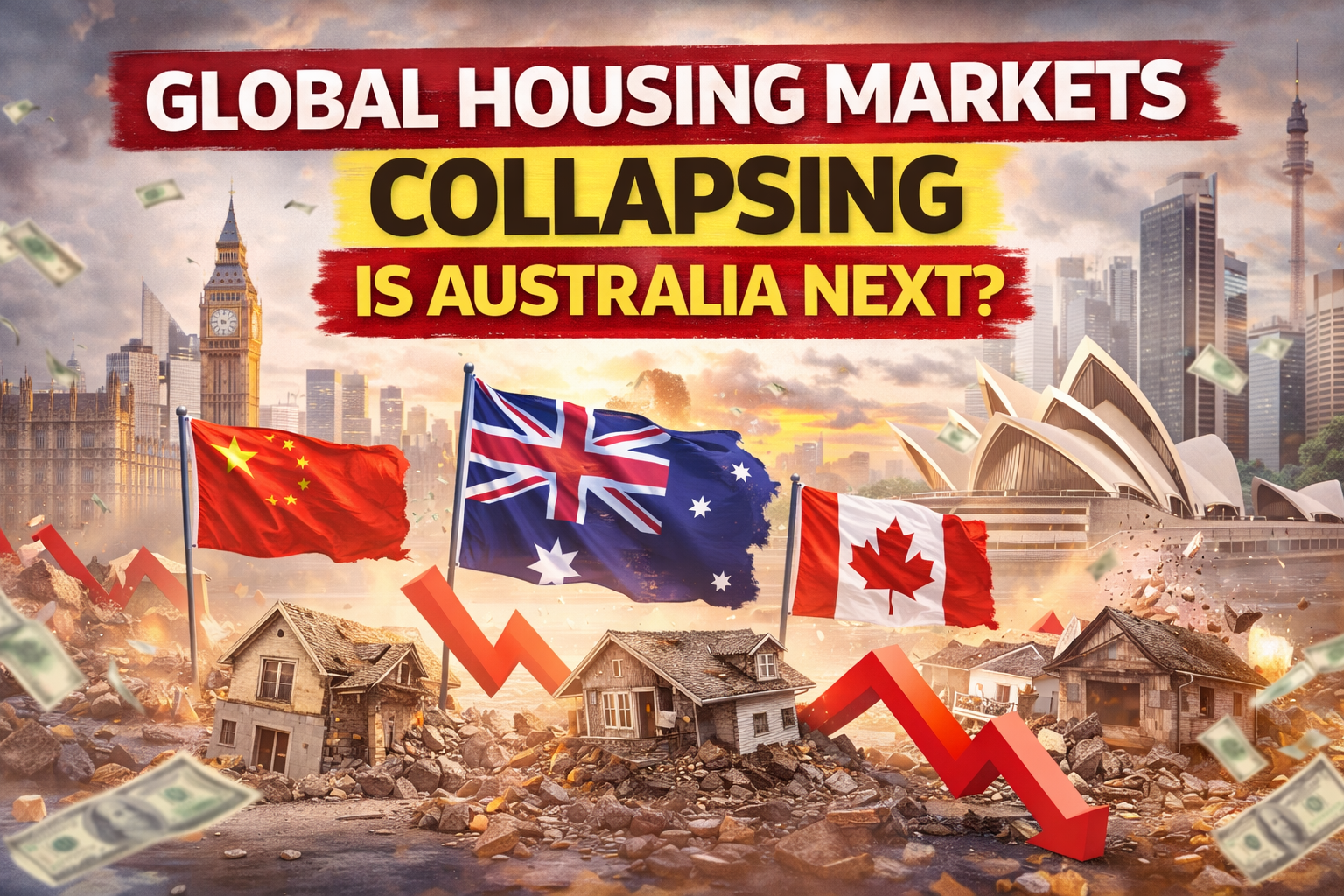 Global Housing Markets Are Cracking - Is Australia the Last Domino ...
